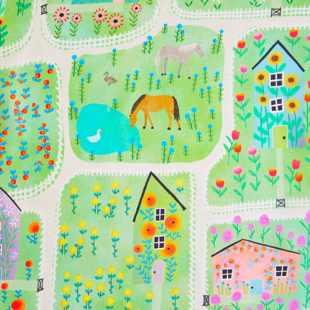 Mini Neighborhood Playmap – Florence and Jean
