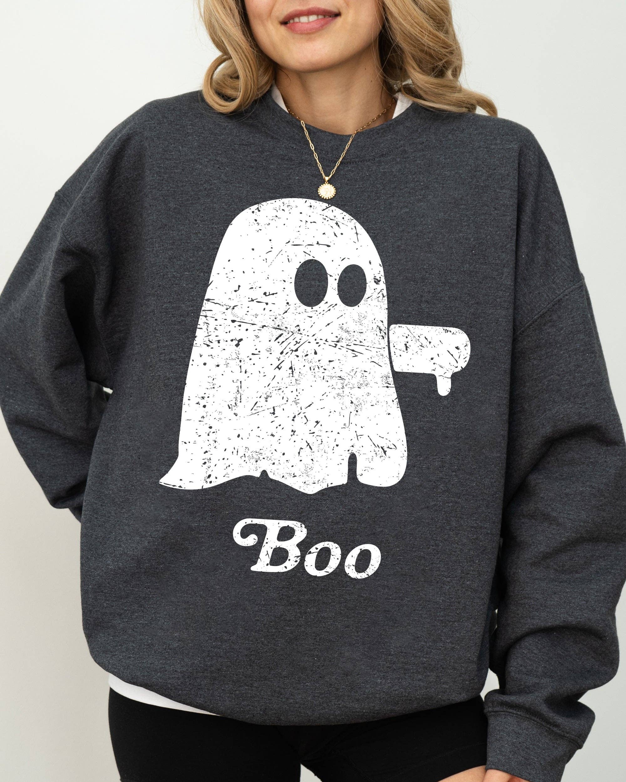 Boo Thumb Ghost Sweatshirt – Florence and Jean